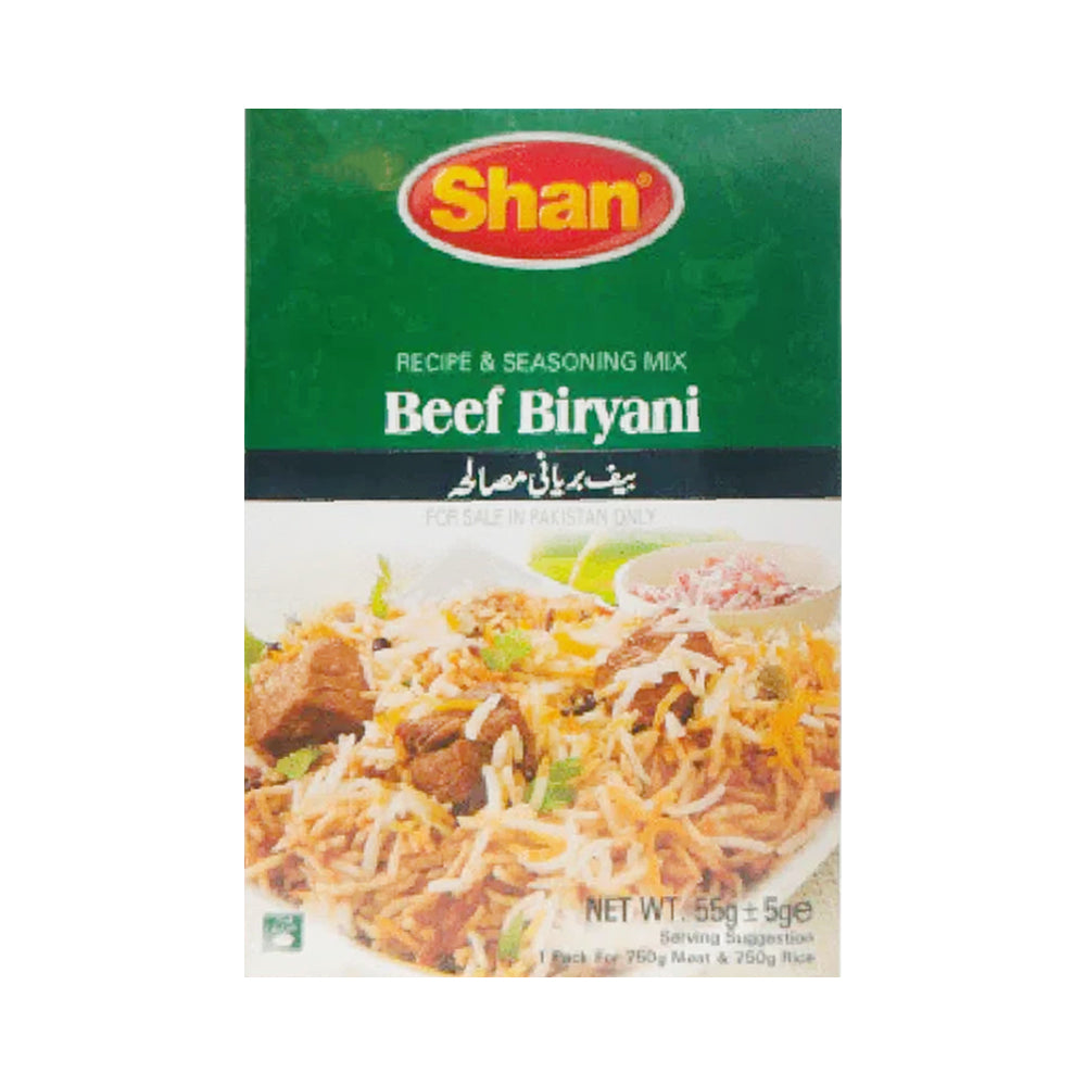 SHAN BEEF BIRYANI MASALA 55 GM – Aster-supermarket