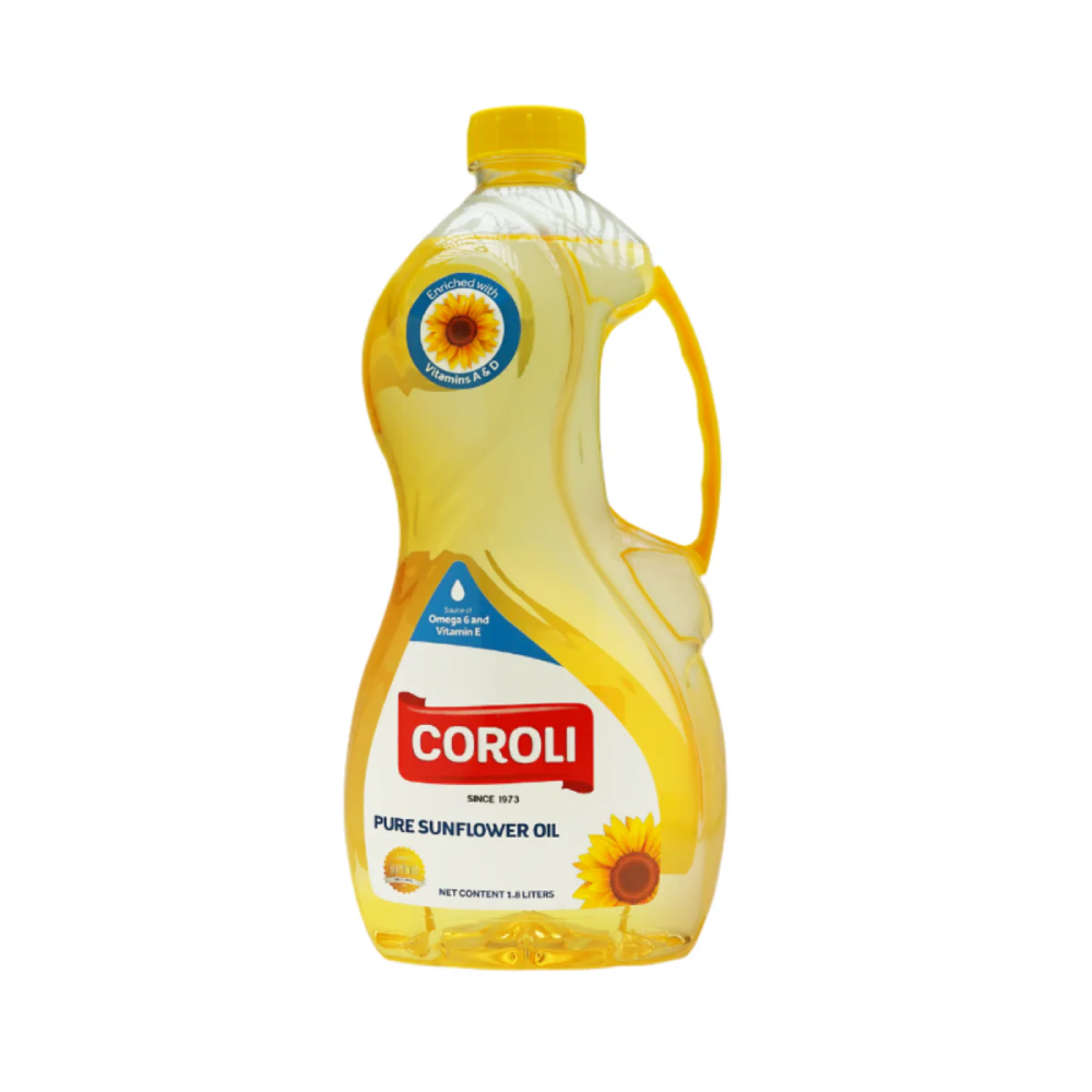 COROLI SUNFLOWER OIL BOTTLE 1.8 LTR – Aster-supermarket